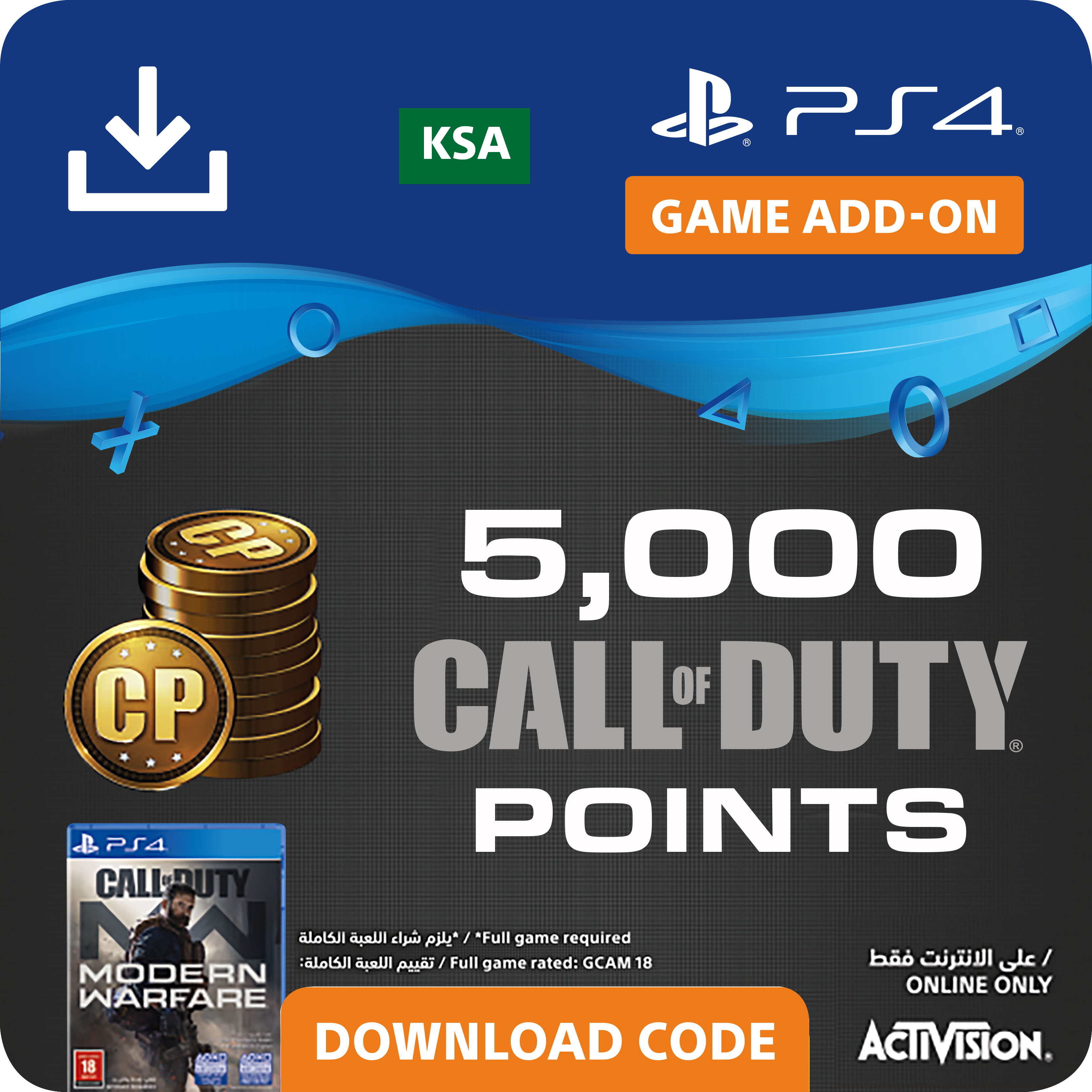 Buy Call of Duty Modern Warfare| Points 5000 with The Lowest Prices ...